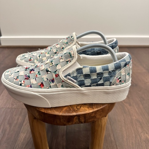 Vans | Shoes | Vans Classic Slip On Woven Stackform Womens Shoes Sizes ...